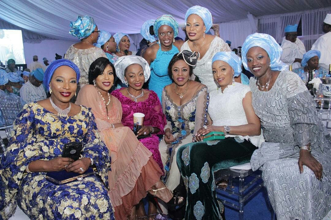 Former Ekiti State governor, Niyi Adebayo gives out daughter, Angela in ...