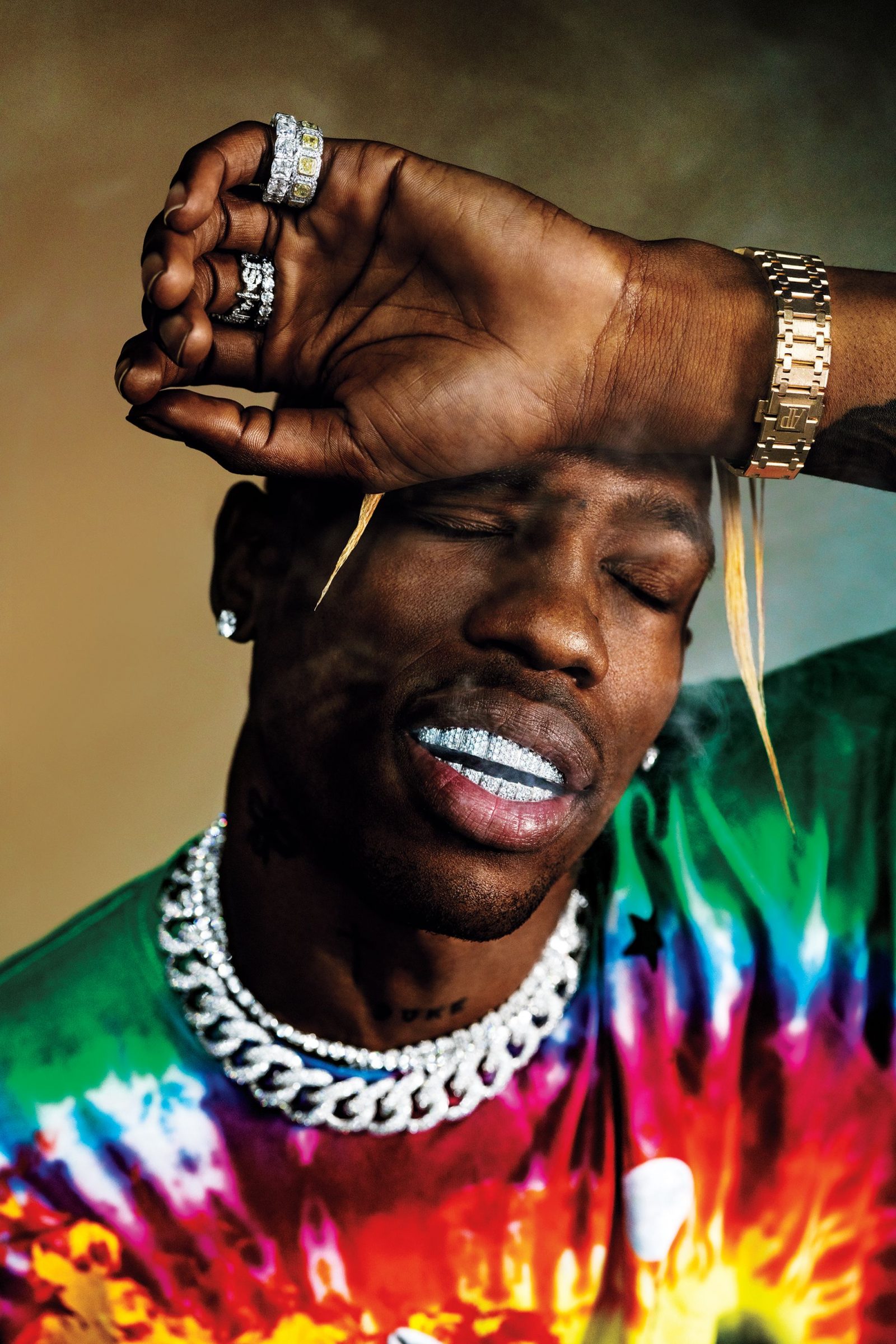 Travis Scott fronts the cover of Rolling Stone magazine - Ivory NG