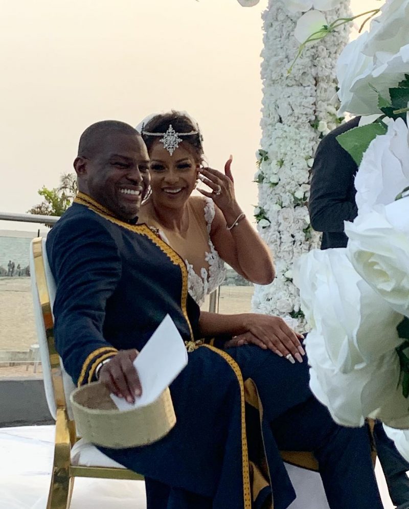 Sonnie Ayere, Uche Ajene tie the knot in classy ceremony - Ivory NG