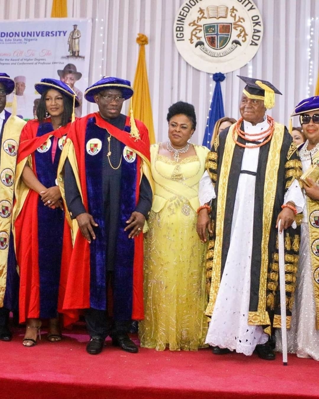 Igbinedion University honours ex-president Jonathan, Oba Elegushi etc - Ivory NG